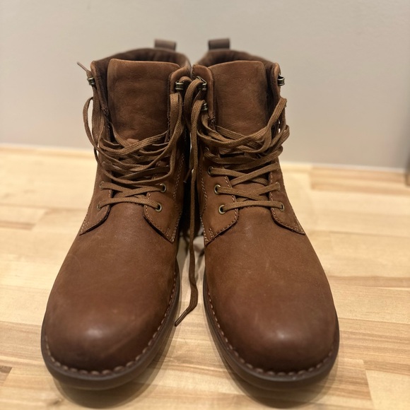 Born | Shoes | Nwot Born Mens Leather Lace Up Boots Sz 1 | Poshmark